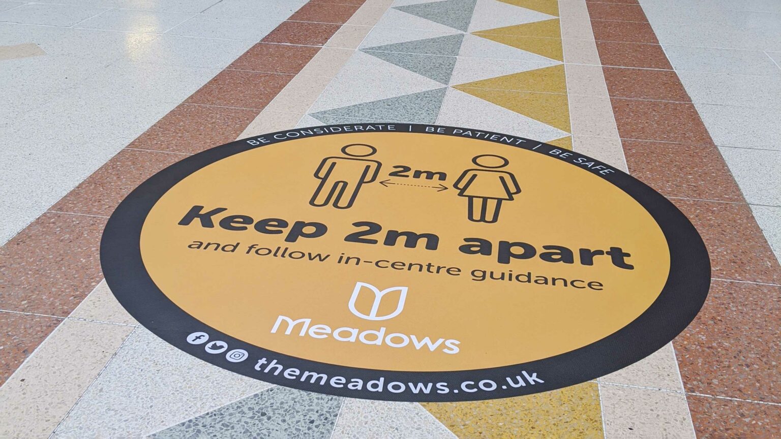 Floor Sticker Printing - Blue Sky Printing